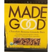 Made Good Granola Bars, Chocolate Banana: Calories, Nutrition Analysis ...