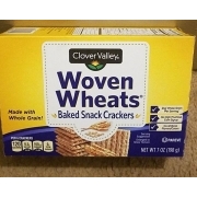 Clover Valley Crackers, Snack Baked, Woven Wheats: Calories, Nutrition ...