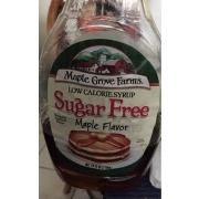 Maple Grove Farms Syrup, Low Calorie, Sugar Free, Maple: Calories ...