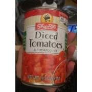 ShopRite Diced Tomatoes In Tomato Juice: Calories, Nutrition Analysis ...