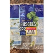 Kroger Brussels Sprouts, Halved: Calories, Nutrition Analysis & More ...