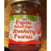 Trader Joe's Strawberry Preserves, Reduced Sugar, Organic: Calories, Nutrition Analysis & More ...