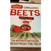 Gefen Beets, Organic: Calories, Nutrition Analysis & More | Fooducate