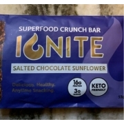 Ignite Crunch Bar, Salted Chocolate Sunflower: Calories, Nutrition ...