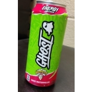 Ghost Energy Drink, Sour Watermelon: Calories, Nutrition Analysis ...