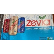 Zevia Soda, Zero Calorie, Variety Pack: Calories, Nutrition Analysis ...