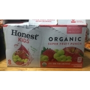 Honest Kids Juice Drink, Super Fruit Punch, Organic: Calories ...
