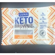 Luna Brownie Bites, Keto, Chocolate Peanut Butter: Calories, Nutrition ...