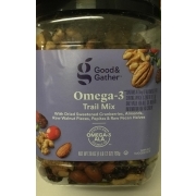 Good & Gather Trail Mix, Omega 3: Calories, Nutrition Analysis & More ...