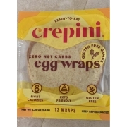 Crepini Egg Wraps: Calories, Nutrition Analysis & More | Fooducate