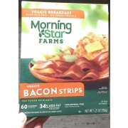 Morning Star Farms Bacon Strips: Calories, Nutrition Analysis & More ...