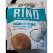 Rind Coconut Crisps, Unsweetened: Calories, Nutrition Analysis & More ...