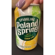Poland Spring Spring Water, Sparkling, Lemon Lime: Calories, Nutrition ...