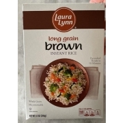 Laura Lynn Instant Rice, Long Grain Brown: Calories, Nutrition Analysis ...