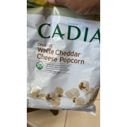 Cadia White Cheddar Cheese Popcorn: Calories, Nutrition Analysis & More ...