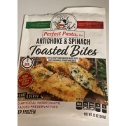 Perfect Pasta Toasted Bites, Artichoke & Spinach: Calories, Nutrition ...