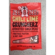 Zee Zees Chickpeas, Roasted, Cruncherz, Chili Lime: Calories, Nutrition ...