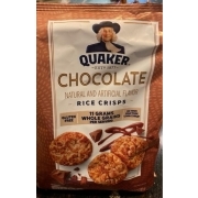 Quaker Chocolate Quakes Rice Snacks: Calories, Nutrition Analysis ...