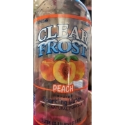 Clear Frost Sparkling Water, Peach: Calories, Nutrition Analysis & More ...