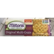 Milton's Craft Bakers Crackers, Multi-Grain, Original: Calories ...