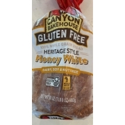 Canyon Bakehouse Bread, Heritage Style, Honey White: Calories ...