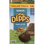 Quaker Chewy Dipps Granola Bar, Chocolatey Covered: Calories, Nutrition ...
