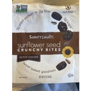 Somersaults Sunflower Seed Crunchy Bites, Dutch Cocoa: Calories ...