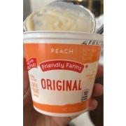Friendly Farms Yogurt, Original, Peach: Calories, Nutrition Analysis ...