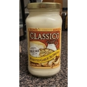 Classico Pasta Sauce, Roasted Garlic Alfredo: Calories, Nutrition ...