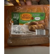 Never Any! Chicken Sausage, Apple Bourbon: Calories, Nutrition Analysis ...