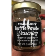 Trader Joe's Seasoning, Truffle Powder: Calories, Nutrition Analysis ...