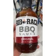 Rib Rack Bbq Sauce, Original: Calories, Nutrition Analysis & More ...