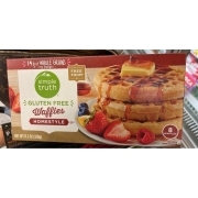 Simply Truth Waffles, Homestyle, Gluten Free: Calories, Nutrition ...