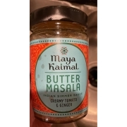 Maya Kaimal Butter Masala, Medium: Calories, Nutrition Analysis & More | Fooducate