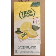 True Lemon Crystallized Lemon Drink Mix: Calories, Nutrition Analysis ...