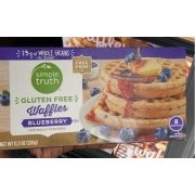 Simple Truth Waffles, Blueberry: Calories, Nutrition Analysis & More ...