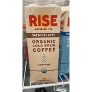 Rise Oat Milk Latte, Cold Brew Coffee: Calories, Nutrition Analysis ...