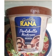 Giovanni Rana Rana Sauce, Portobello Mushroom: Calories, Nutrition ...