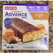 Elevation Advance Bar, Caramel Nut: Calories, Nutrition Analysis & More ...
