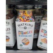 Watkins Rainbow Sprinkles: Calories, Nutrition Analysis & More | Fooducate