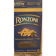 Ronzoni Mostaccioli Rigati 86: Calories, Nutrition Analysis & More ...