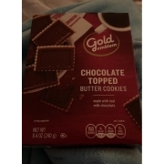 Gold Emblem Butter Cookies, Chocolate Topped: Calories, Nutrition ...