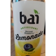Bai Lemonade, Antioxidant, Burundi Blueberry: Calories, Nutrition ...