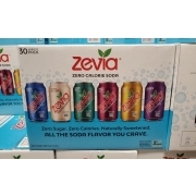 Zevia Soda, Zero Calorie, Variety Pack: Calories, Nutrition Analysis ...