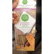 Simple Truth Crackers, Flatbread, Cheese & Garlic: Calories, Nutrition ...