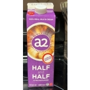 A2 Half and Half: Calories, Nutrition Analysis & More | Fooducate