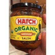 Hatch Salsa, Medium, Organic: Calories, Nutrition Analysis & More ...