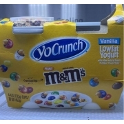 M&M's Yogurt, Lowfat, Chocolate Candies, Vanilla: Calories, Nutrition ...