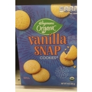 Wegmans Cookies, Vanilla Snap, Organic: Calories, Nutrition Analysis ...
