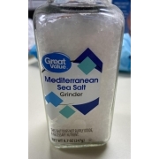 Great Value Mediterranean Sea Salt, Grinder: Calories, Nutrition ...